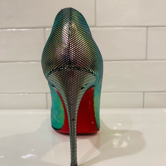 Christian Louboutin | Shoes | Christian Louboutin Multicolor Python ...